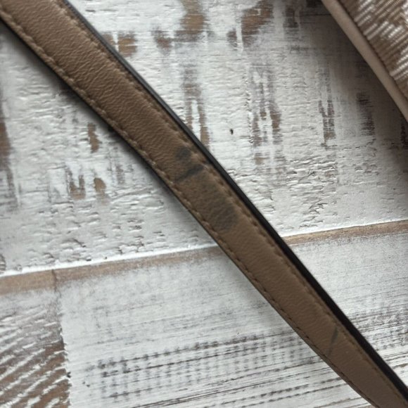 Coach | Bags | Coach Swingback Madison Op Art Needlepoint Khaki ...